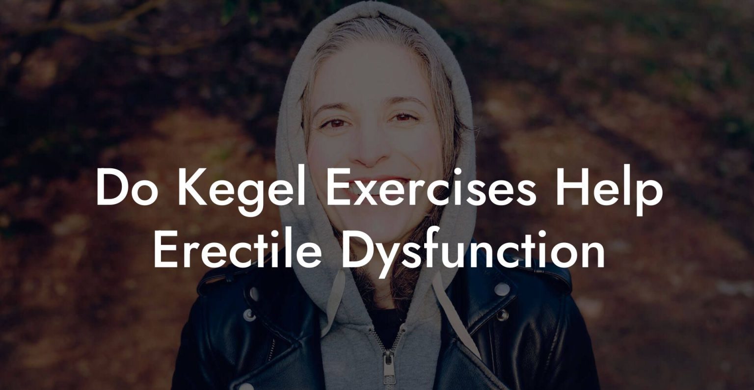 Kegel Exercises After Prostate Surgery - Pelvic Floor Therapy ...