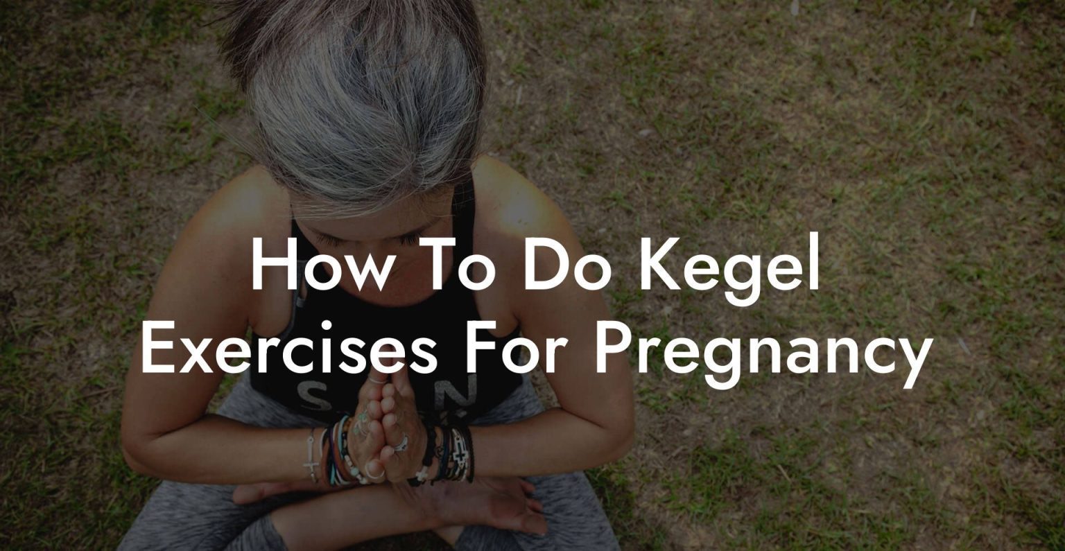 How Do You Use Kegel Balls - Glutes, Core & Pelvic Floor