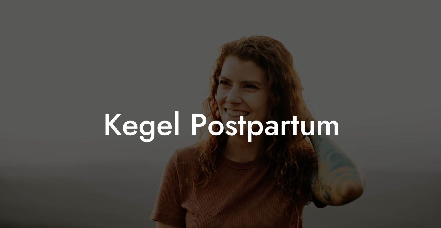 Kegel Tens Unit - Pelvic Floor Therapy | Exercises | Workouts