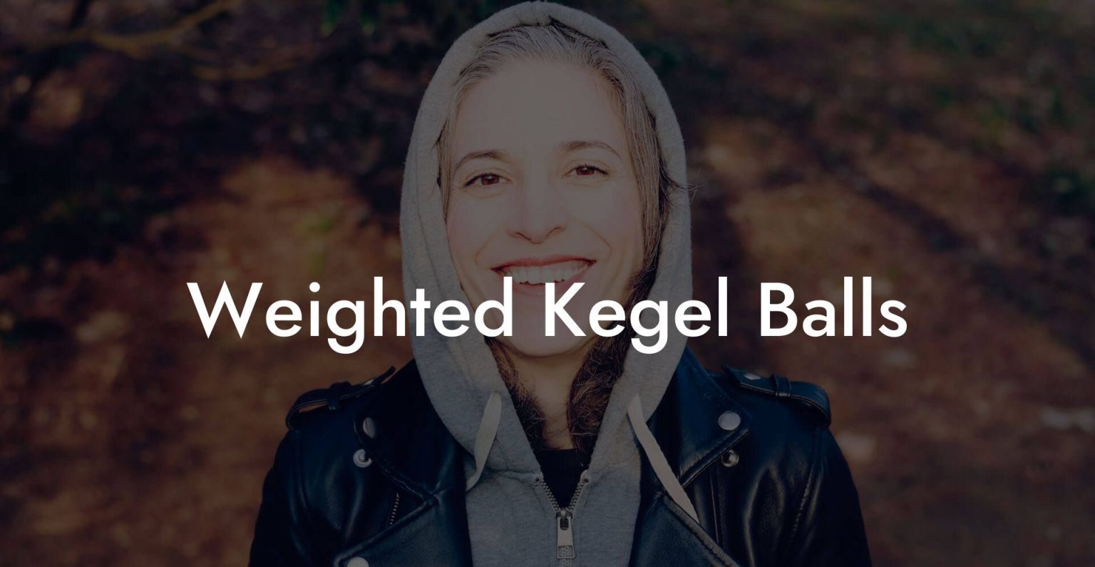 Weighted Kegel Balls